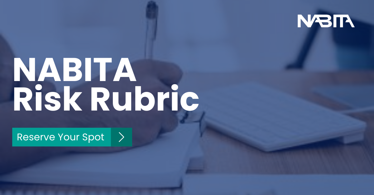NABITA Risk Rubric - NABITA