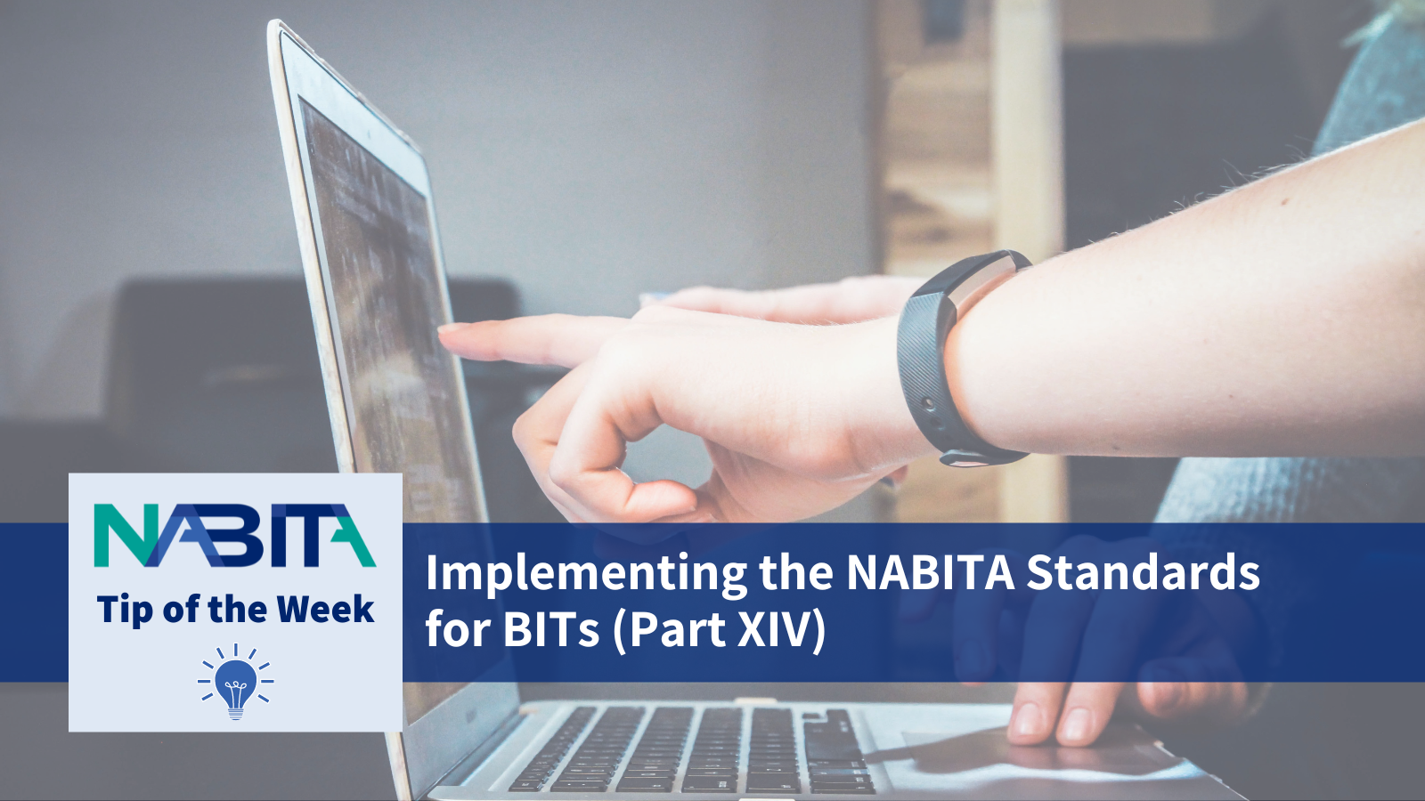 Tip of the Week: Implementing the NABITA Standards for BITs (Part XIV ...