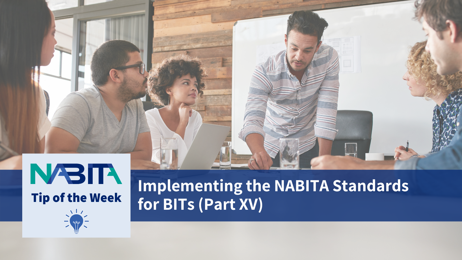 Tip of the Week: Implementing the NABITA Standards for BITs (Part XV ...