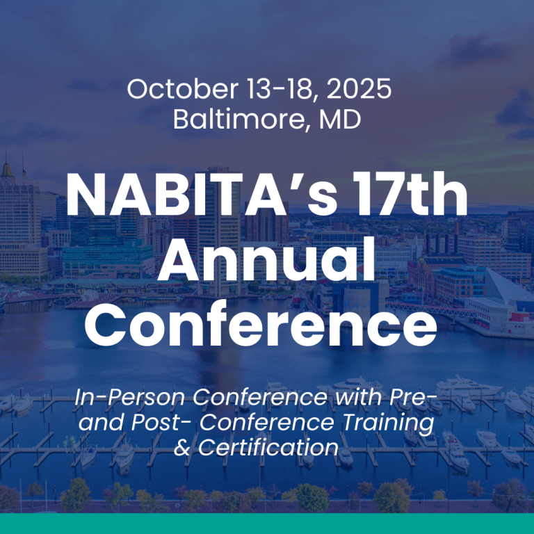 Save the Date and Join NABITA In-Person - NABITA