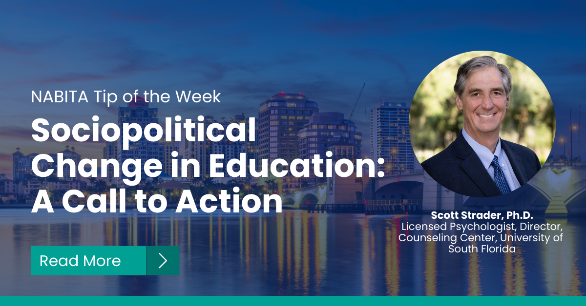 Sociopolitical Change in Education: A Call to Action - NABITA