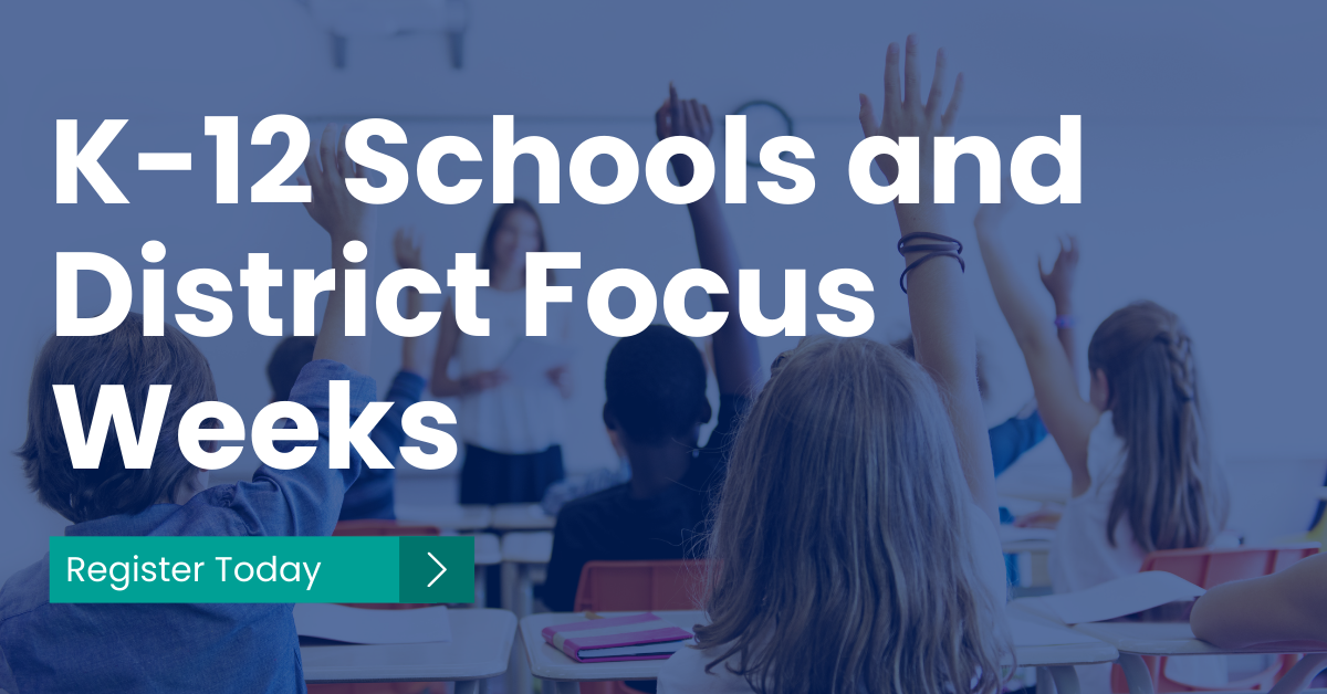 K-12 Schools and District Focus Weeks - NABITA